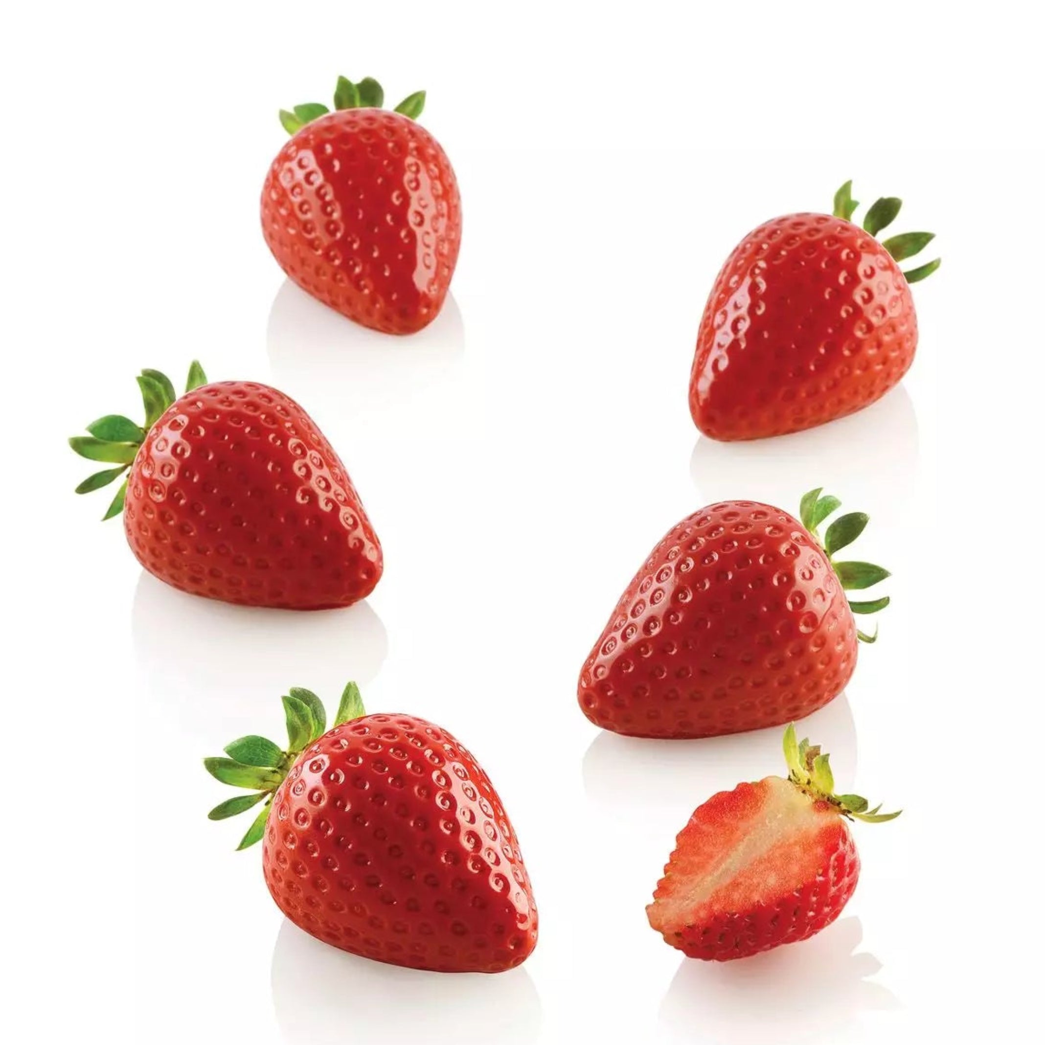 Silikomart Fragola 30 Silicone mould – Cake direction Ltd
